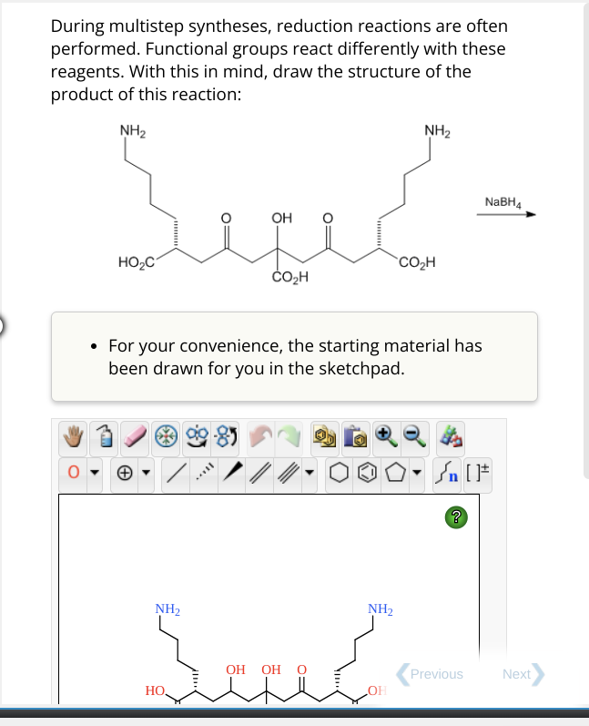 Solved During multistep syntheses, reduction reactions are | Chegg.com
