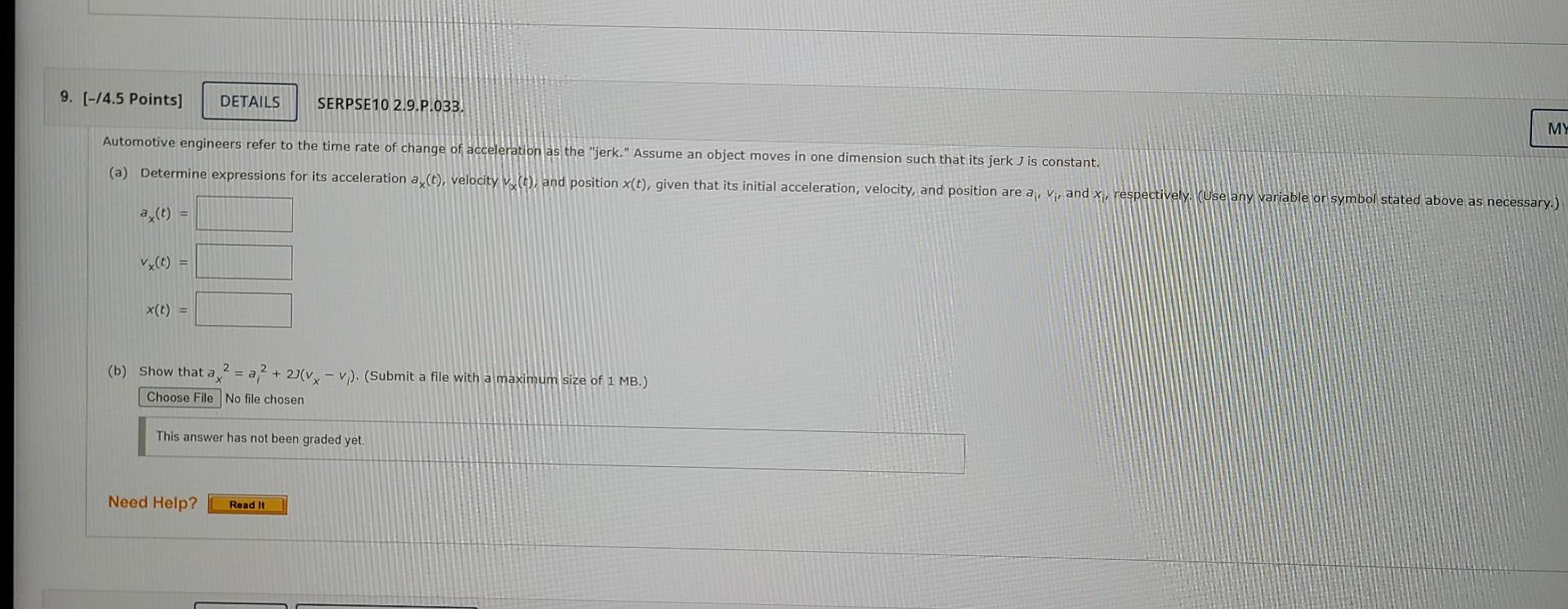 Solved a little stuck on this problem a detailed | Chegg.com