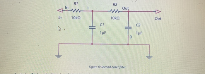 Solved H(S) s2R4 R2GC2 + s(R1C1 + RC2 + R2C2)+1 Q04. Build | Chegg.com