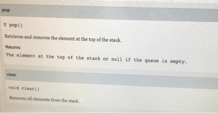 Solved 94 Arraybasedstack Class Arraybasedstack Class You 1788