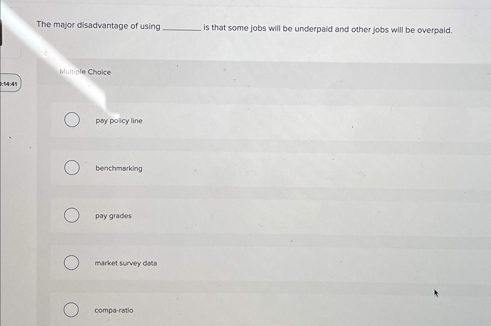 Solved The major disadvantage of using is that some jobs | Chegg.com
