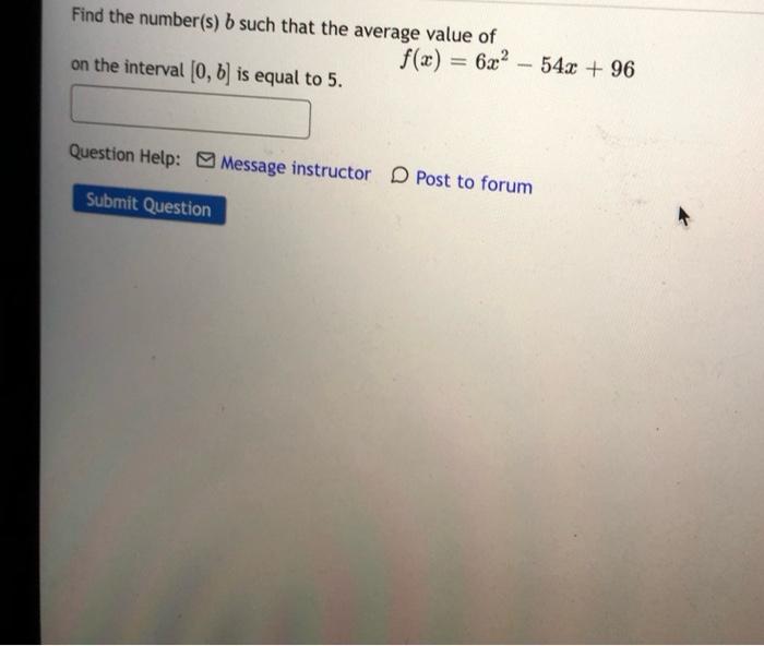 Solved Find a and b such that f(x)=x2+ax+b has an average | Chegg.com