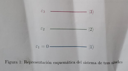 Solved Consider a three-level system labeled as: {|1 \rangle | Chegg.com