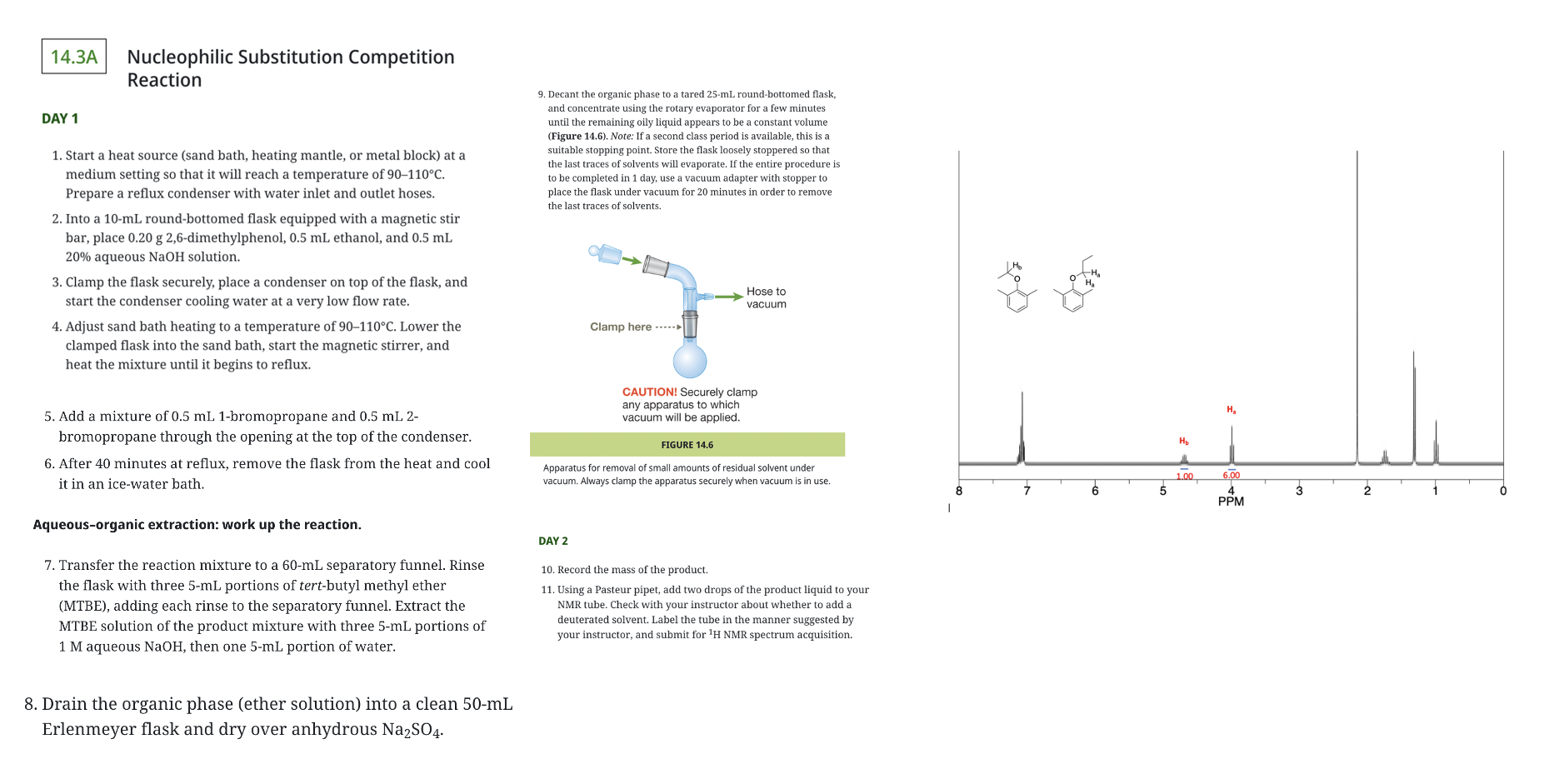 14.3A Nucleophilic Substitution | Chegg.com