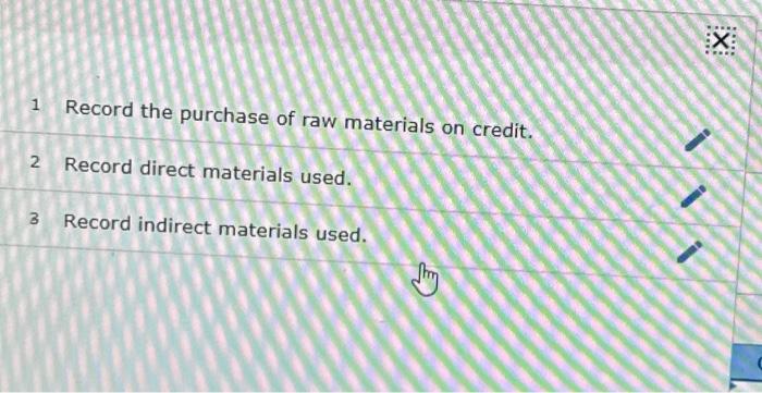 Solved Exercise 15-5 (Algo) Record materials purchase and | Chegg.com