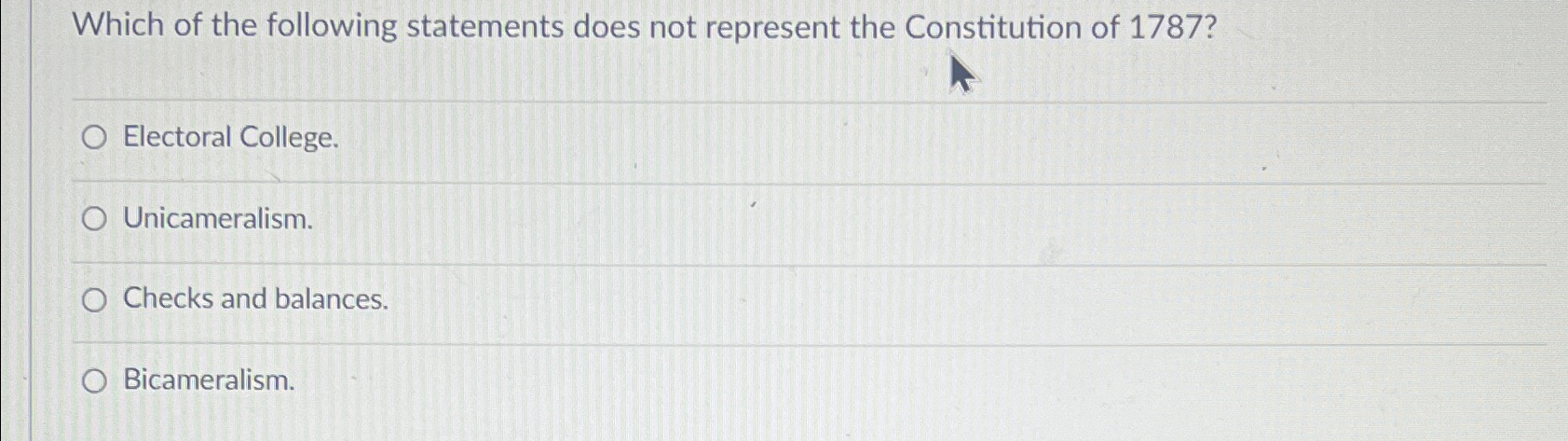 Solved Which of the following statements does not represent | Chegg.com