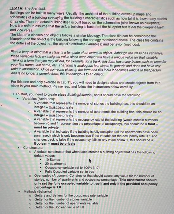 Solved What students will learn: Encapsulation and OOP | Chegg.com