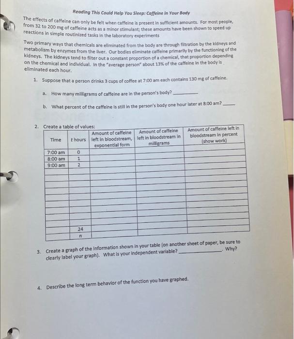 Solved 5. Identify the point on your graph(please show this | Chegg.com