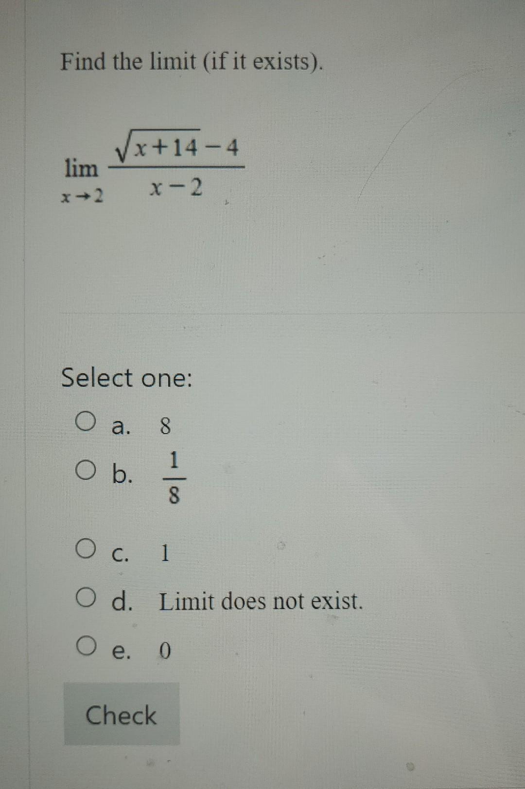 Solved Determine the following limit. (Hint: Use the graph | Chegg.com