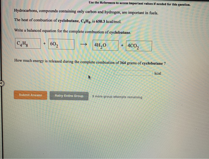 Solved Use the References to access Important values if | Chegg.com