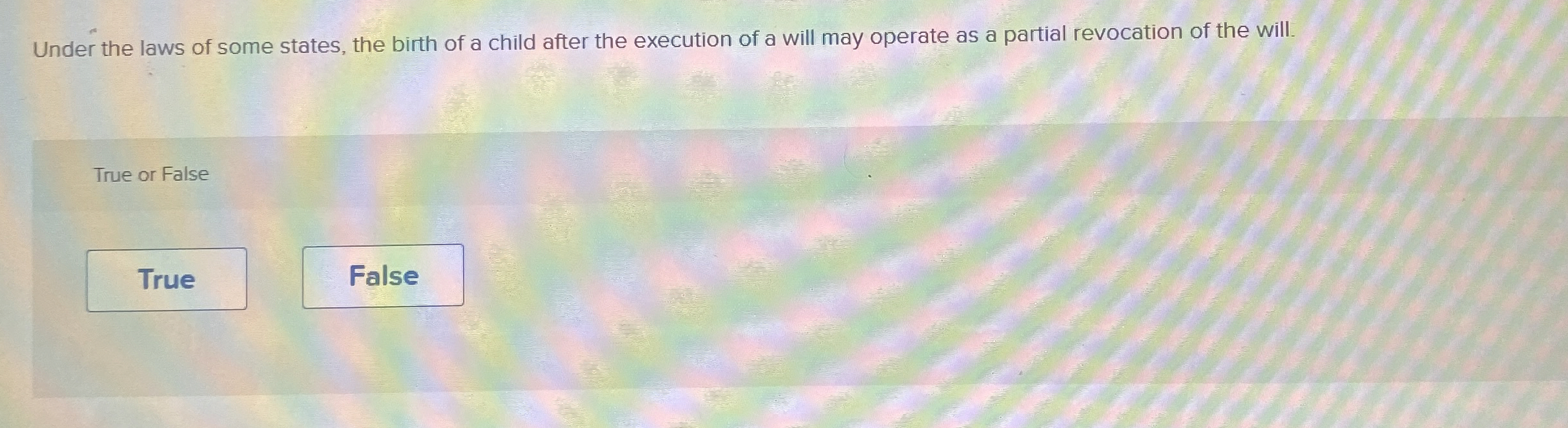 Solved Under the laws of some states, the birth of a child | Chegg.com