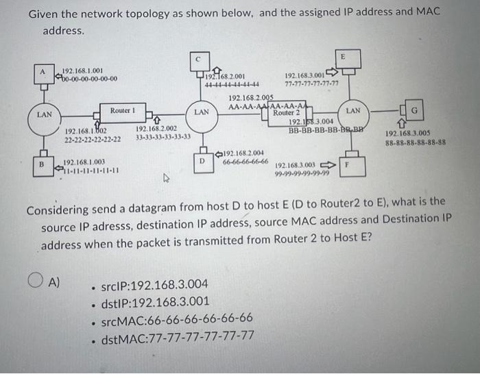 Solved How many broadcast domain and collision domain exists | Chegg.com