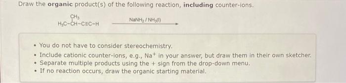 Solved - You do not have to consider stereochemistry. - | Chegg.com