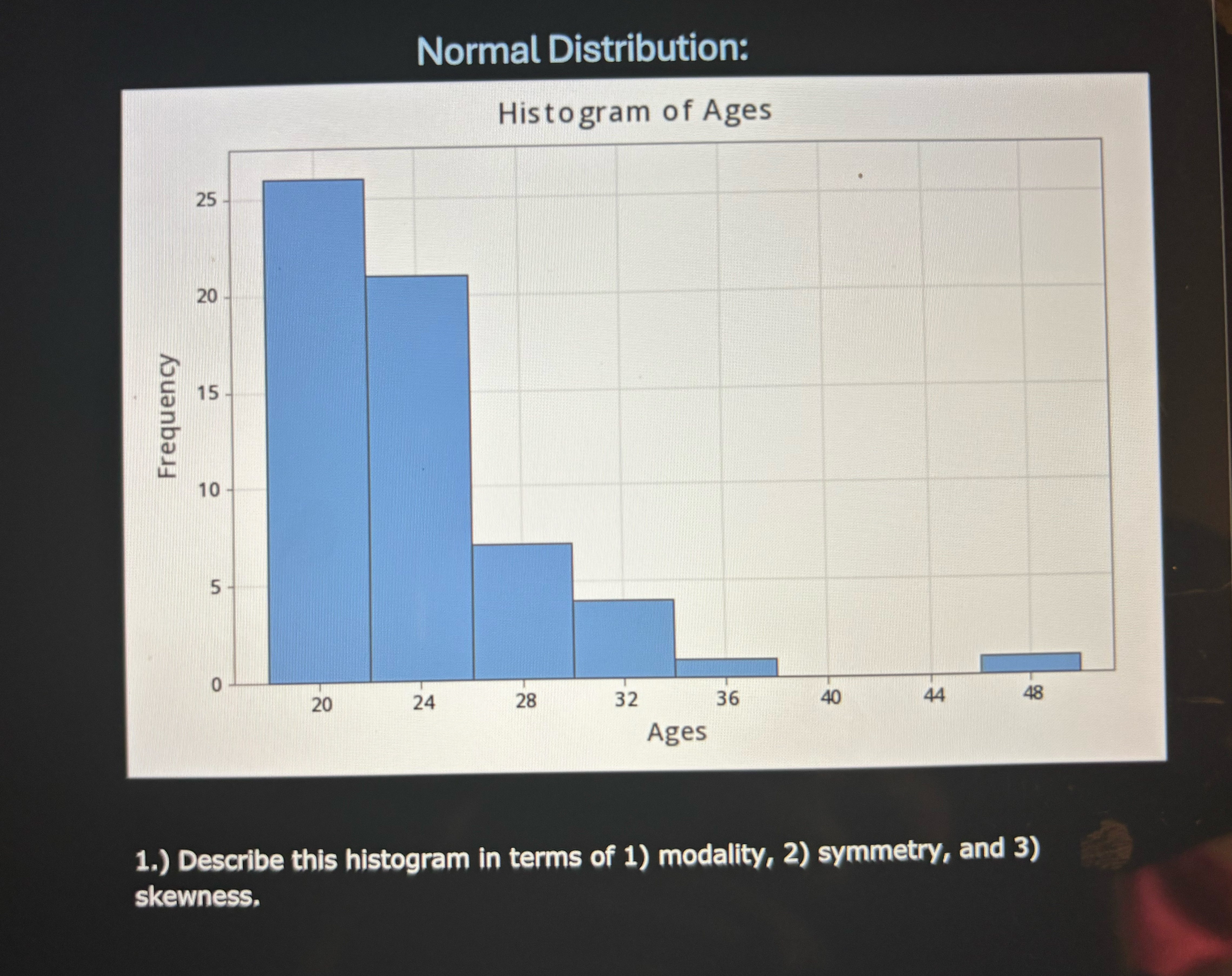 Solved Normal Distribution Please Answer The Question In The 0128