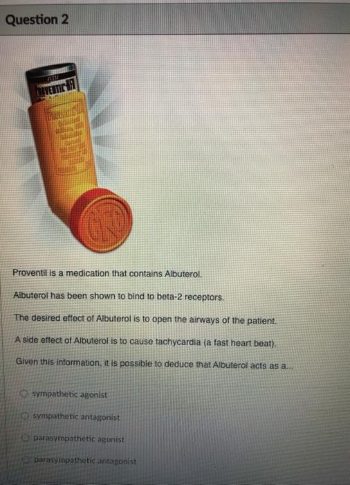 Solved Question 1 Atroven Atrovent Is A Medication That