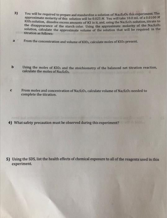 Solved Lab \#10 Prelab Questions (Week Two): 1) a Give the | Chegg.com