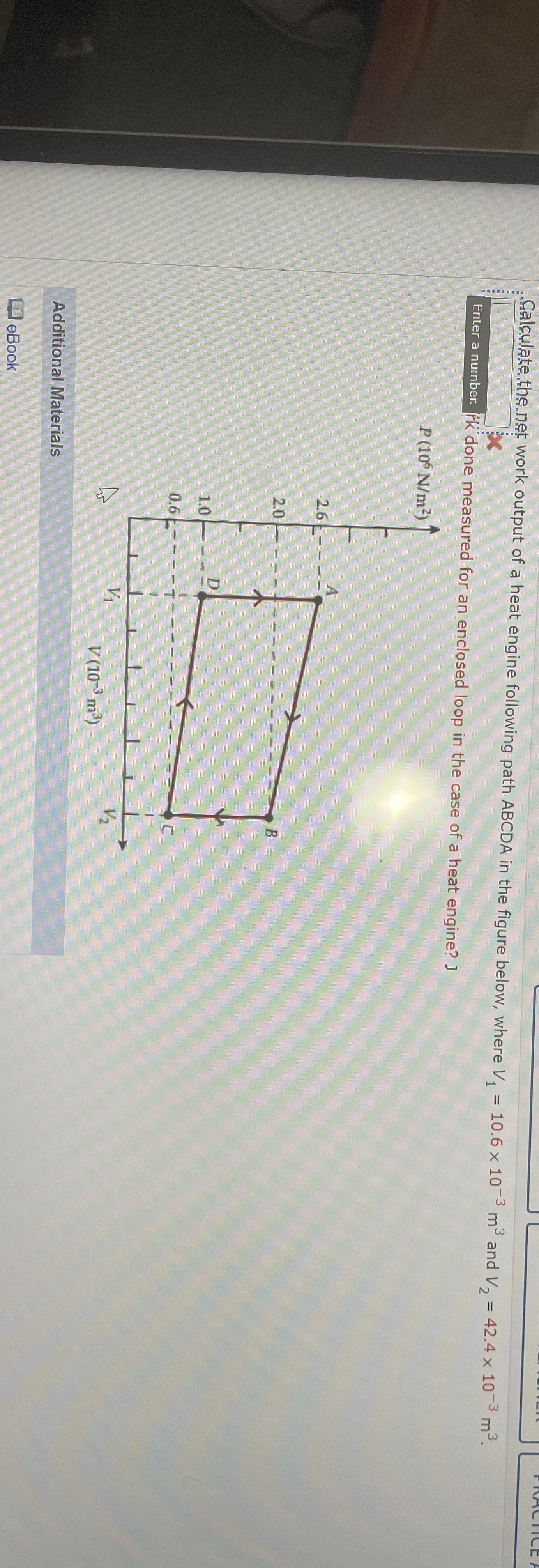 Solved Calculate The Net Work Output Of A Heat Engine 