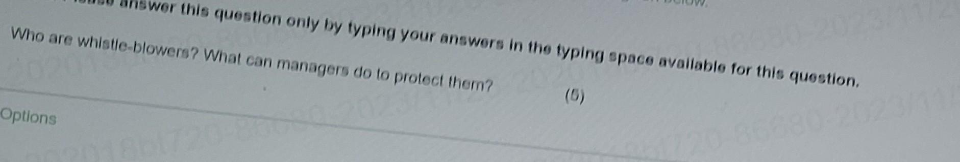 Solved by typing your answers in the typing space avaliable | Chegg.com