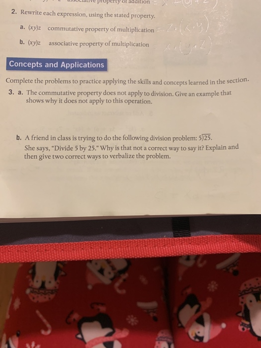 Solved property addition 2. Rewrite each expression, using | Chegg.com