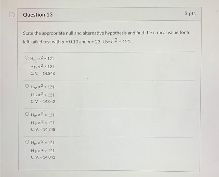 Solved State the appropriate null and alternative hypothesis | Chegg.com