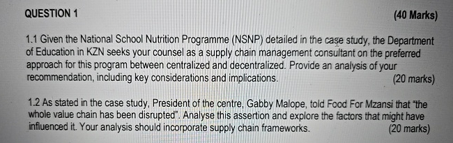 Solved QUESTION 1(40 Marks)1.1 Given the National School | Chegg.com Solved QUESTION 1(40 Marks)1.1 Given the National School | Chegg.com