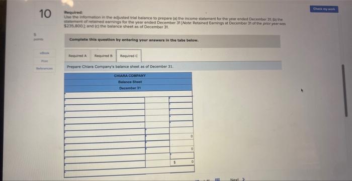 Solved Problem 3-4A (Static) Preparing financial statements | Chegg.com