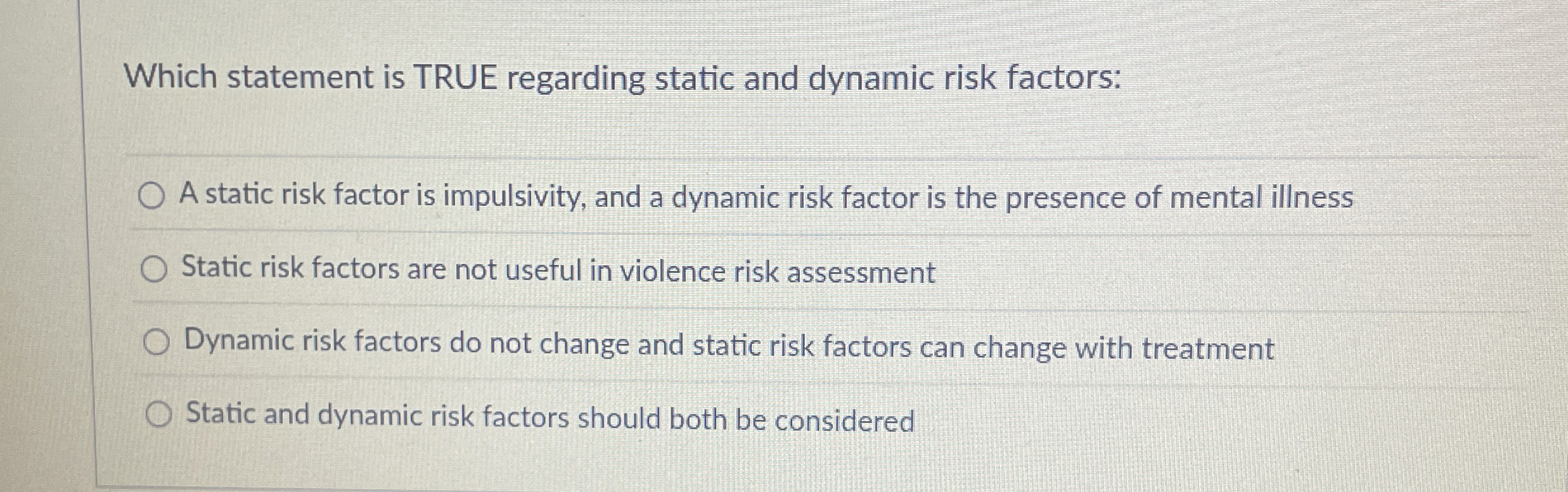Solved Which statement is TRUE regarding static and dynamic | Chegg.com
