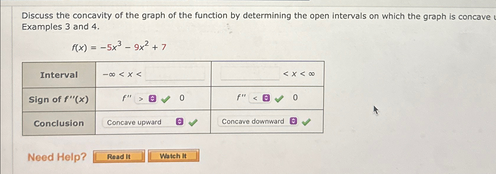Solved Discuss the concavity of the graph of the function by | Chegg.com