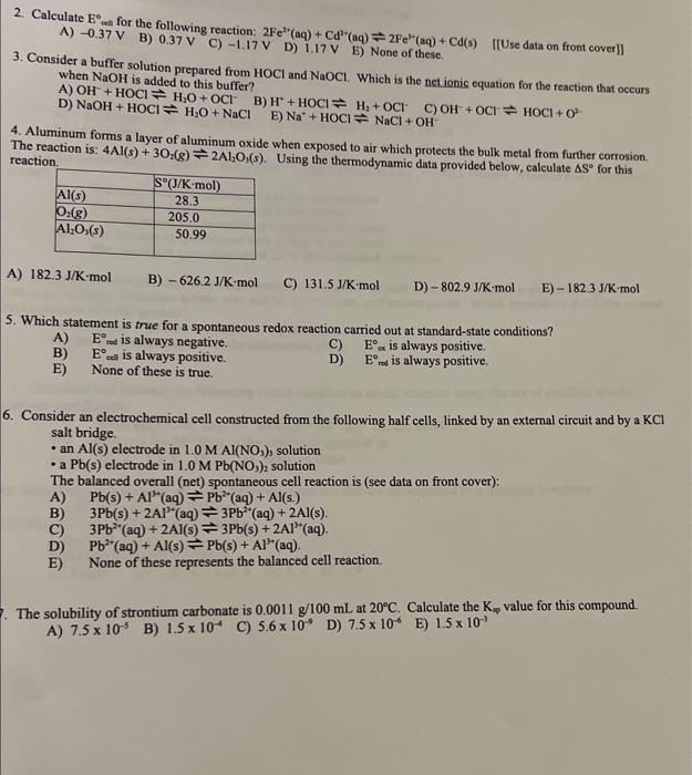 Solved A) −0.37 V B) 0.37 V C) −1.17 V 3. Consider a buffer | Chegg.com