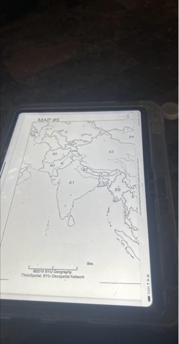 label these maps | Chegg.com