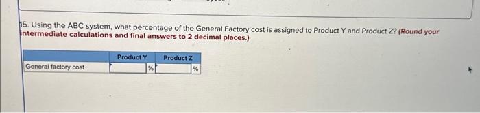 Solved 4. Using the ABC system, what percentage of the | Chegg.com