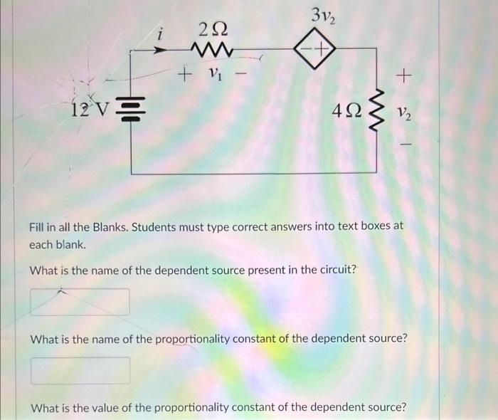 Solved Fill in all the Blanks. Students must type correct | Chegg.com