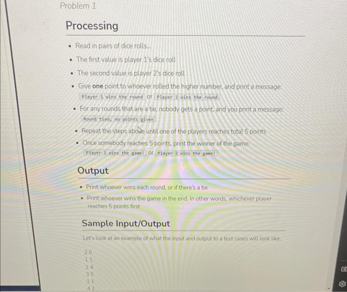Solved The game is played in multiple rounds. In each of | Chegg.com