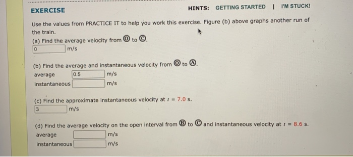Solved EXERCISE HINTS: GETTING STARTED I'M STUCK! Use the | Chegg.com