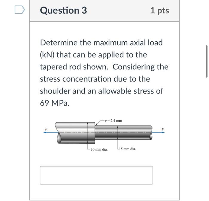 Solved Determine the maximum axial load (kN) that can be | Chegg.com