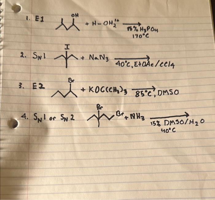 use a mechanistic approach to predict the products | Chegg.com