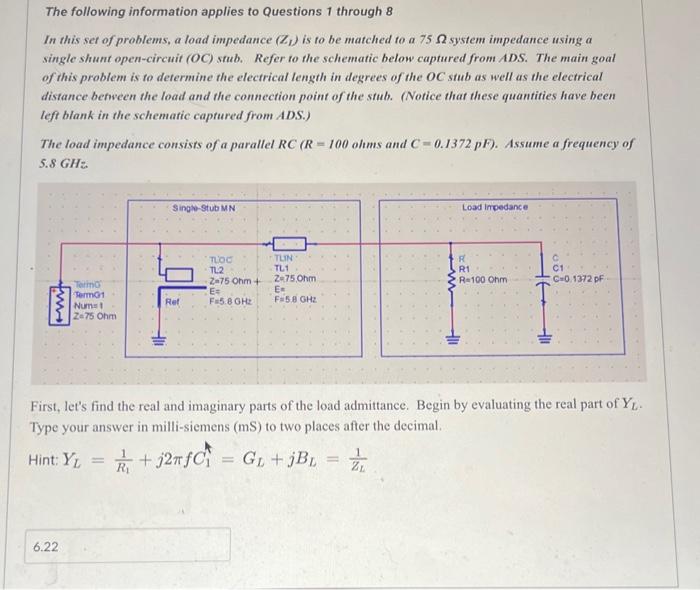 Solved What is the imaginary part of ZL ? Type your answer | Chegg.com