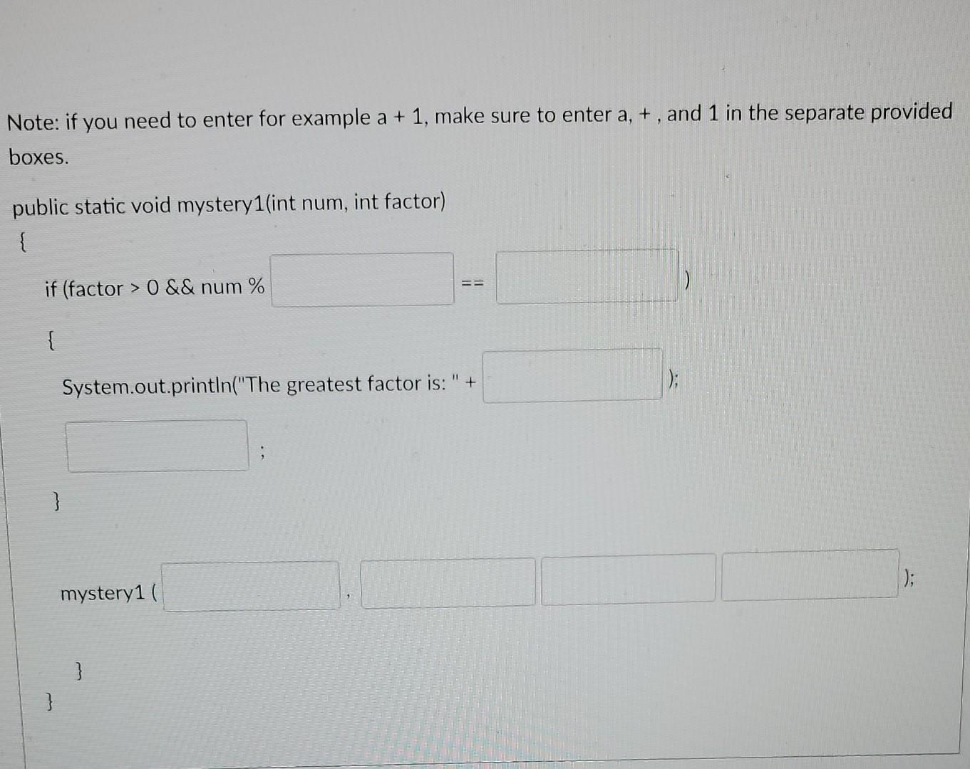 Solved Question 5 3 p The following method is a recursive | Chegg.com