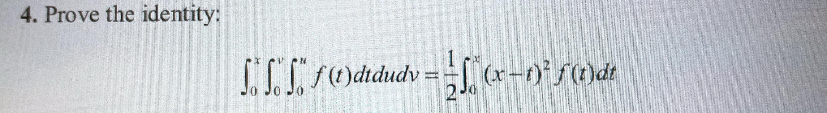 Solved Prove the | Chegg.com