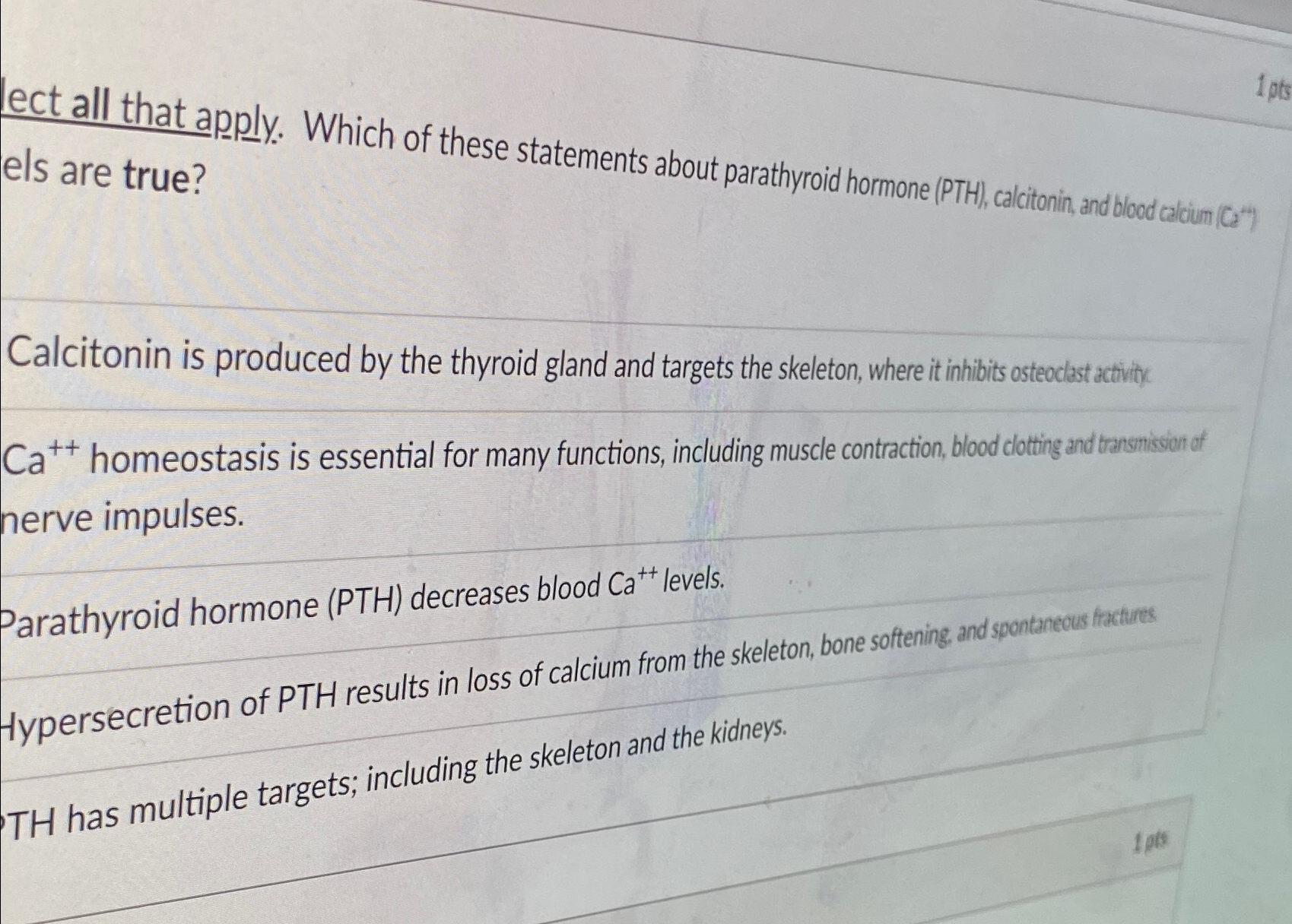 Solved lect all that apply. Which of these statements about | Chegg.com
