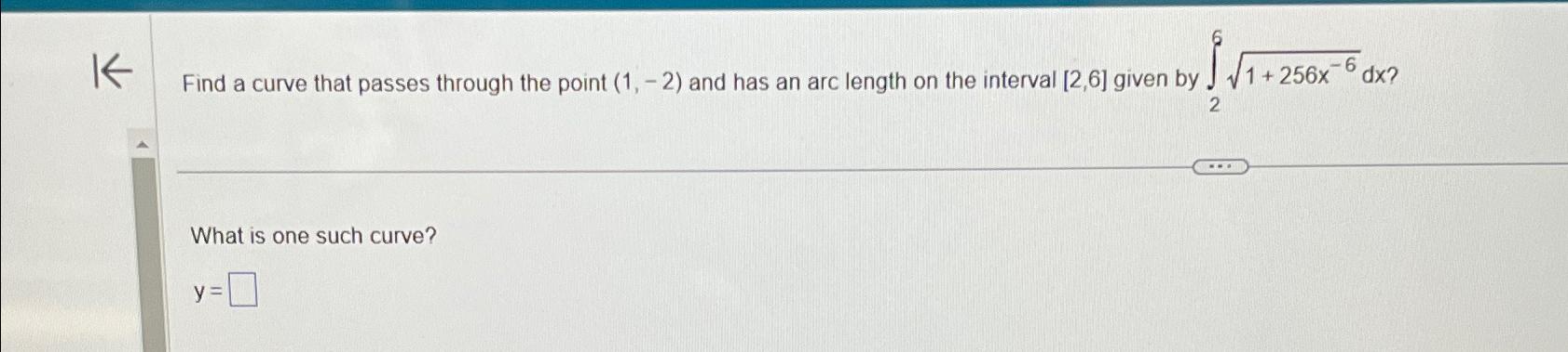 Solved Find a curve that passes through the point (1,-2) and | Chegg.com