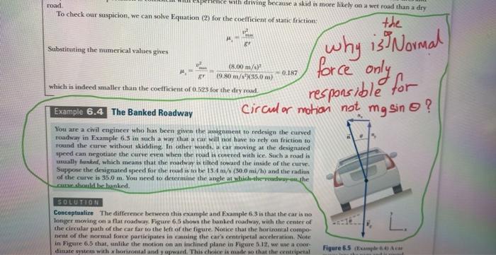 Solved Why is the normal force only responsible for circular | Chegg.com