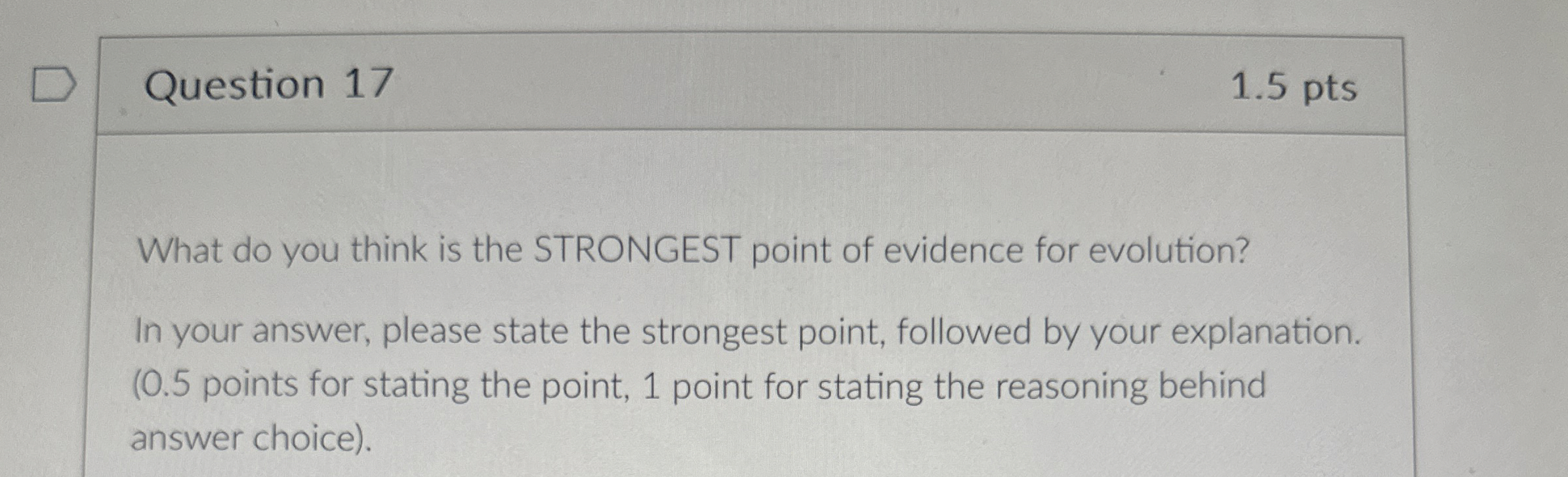 Solved Question 171.5 ﻿ptsWhat do you think is the STRONGEST | Chegg.com