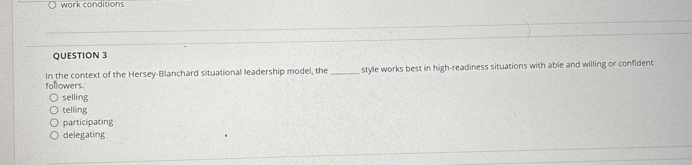 Solved work conditionsQUESTION 3In the context of the | Chegg.com