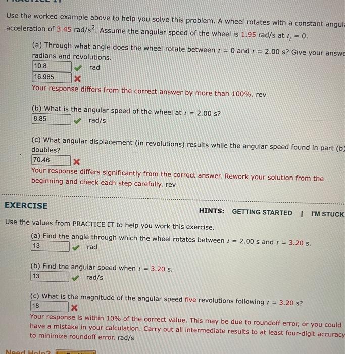 Solved Use the worked example above to help you solve this | Chegg.com