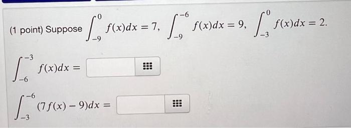 Solved (1 point) Suppose | Chegg.com