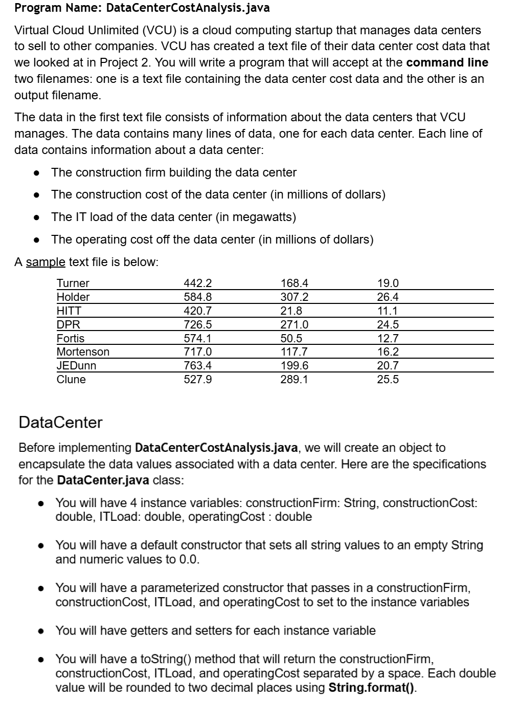 Solved Note in these sample outputs, for any means, you will | Chegg.com