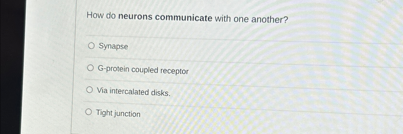 Solved How do neurons communicate with one | Chegg.com
