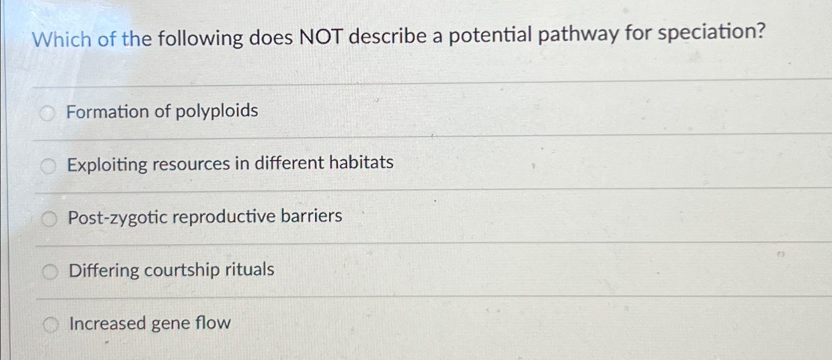 Solved Which of the following does NOT describe a potential | Chegg.com