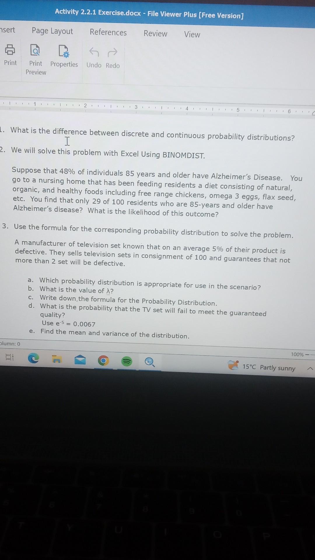 Solved What is the difference between discrete and | Chegg.com